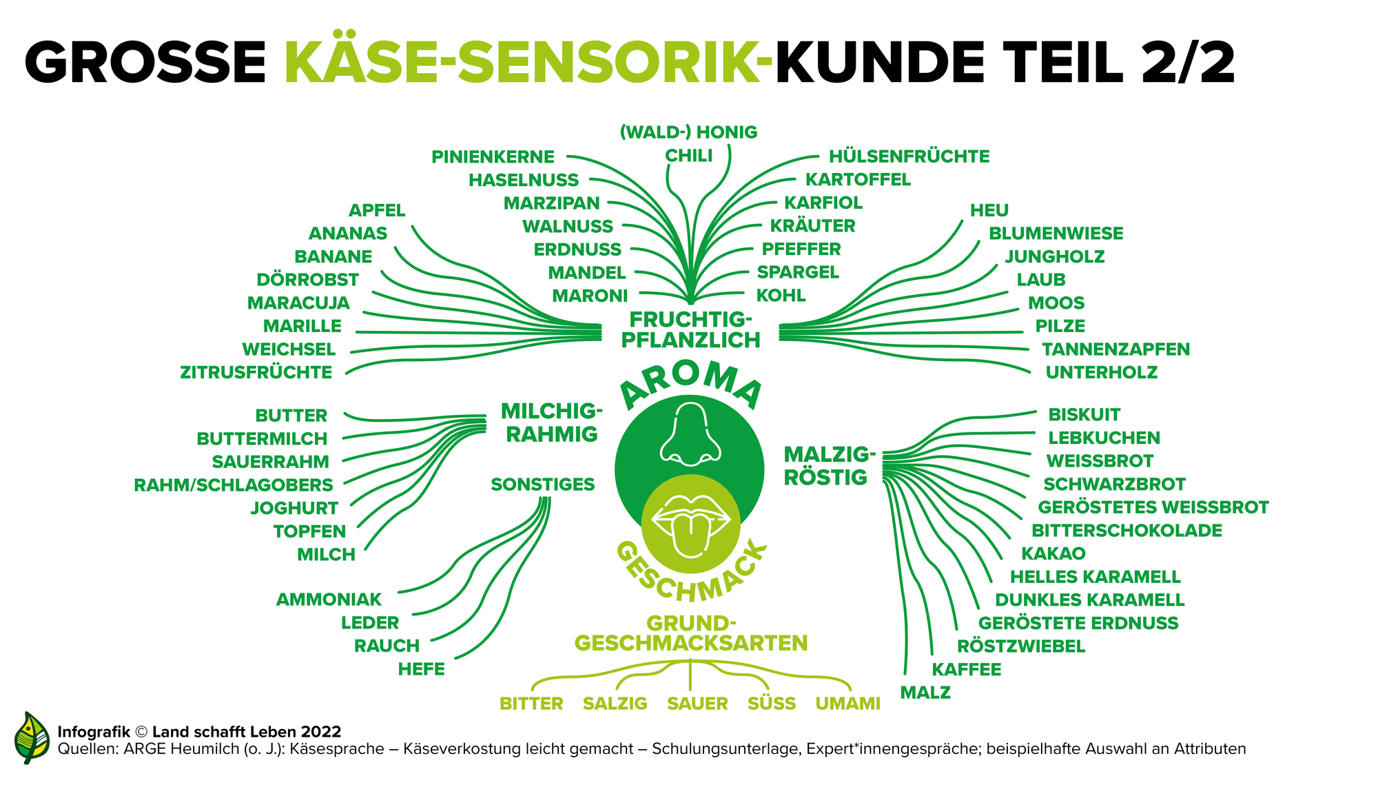Sensorik | Käse | Land schafft Leben